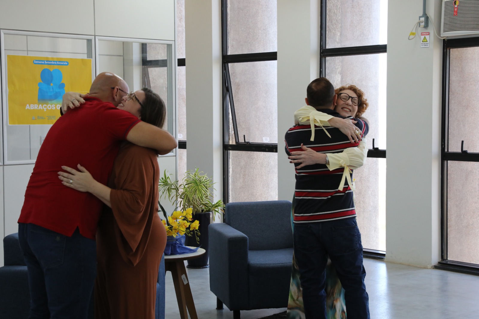 Servidores do GDF são acolhidos com abraços no Espaço Qualidade de Vida ...